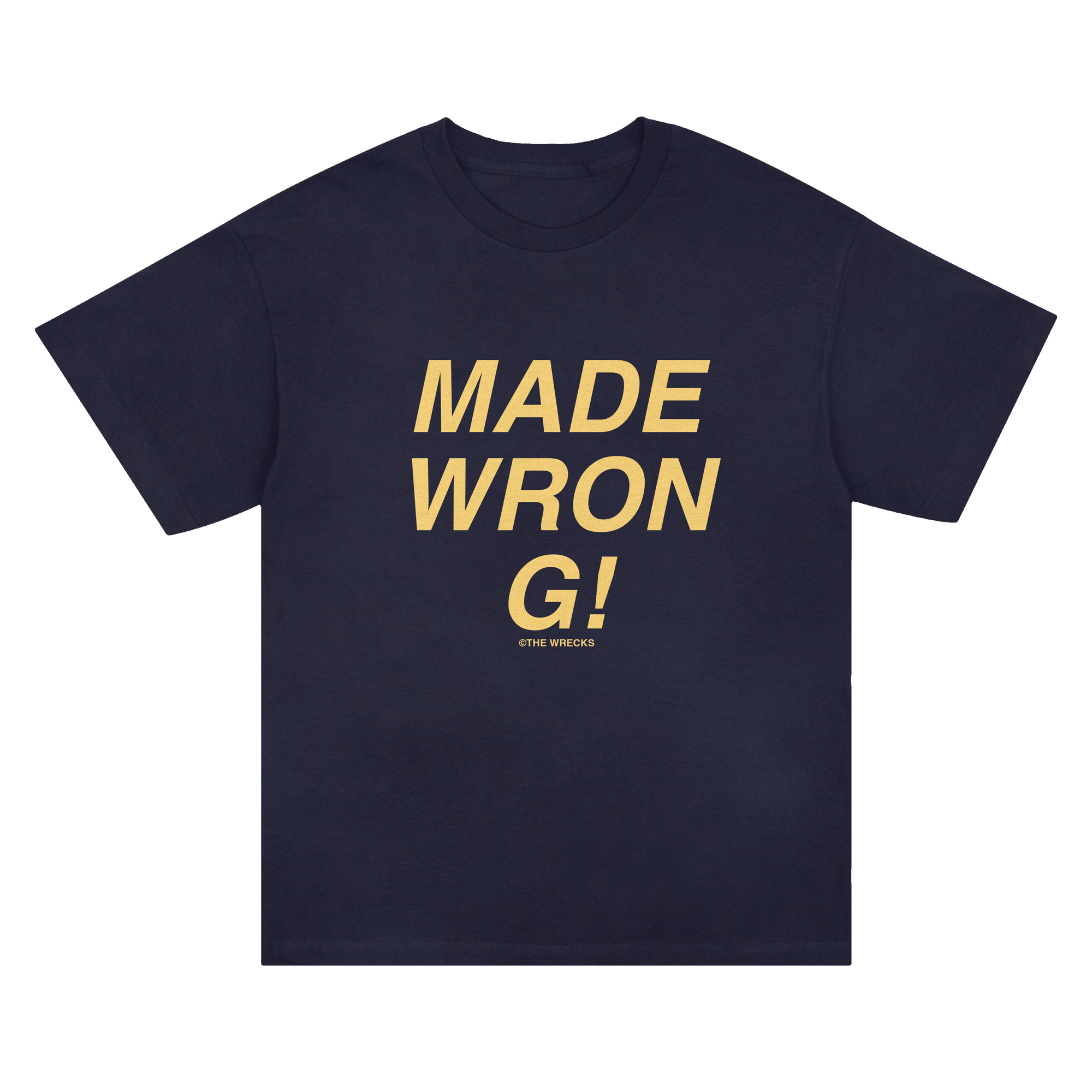 Made Wrong Tee – The Wrecks